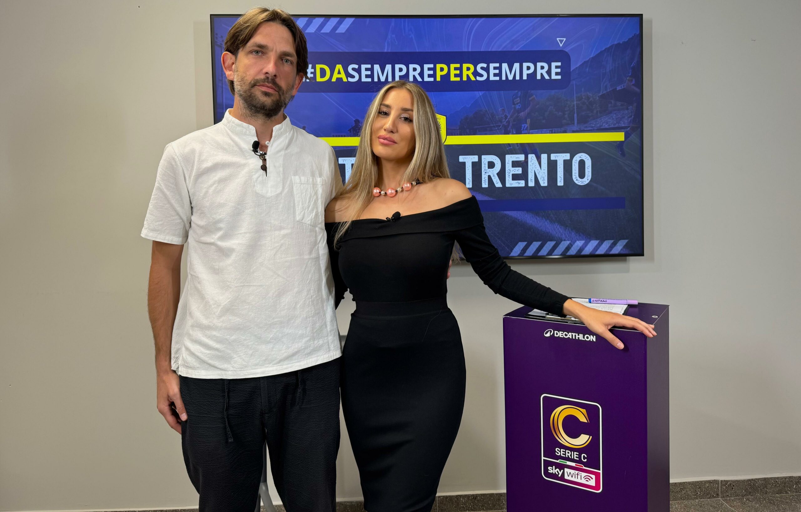 BERTOLDI PROTAGONISTA DI «DENTRO IL TRENTO» - AC Trento 1921